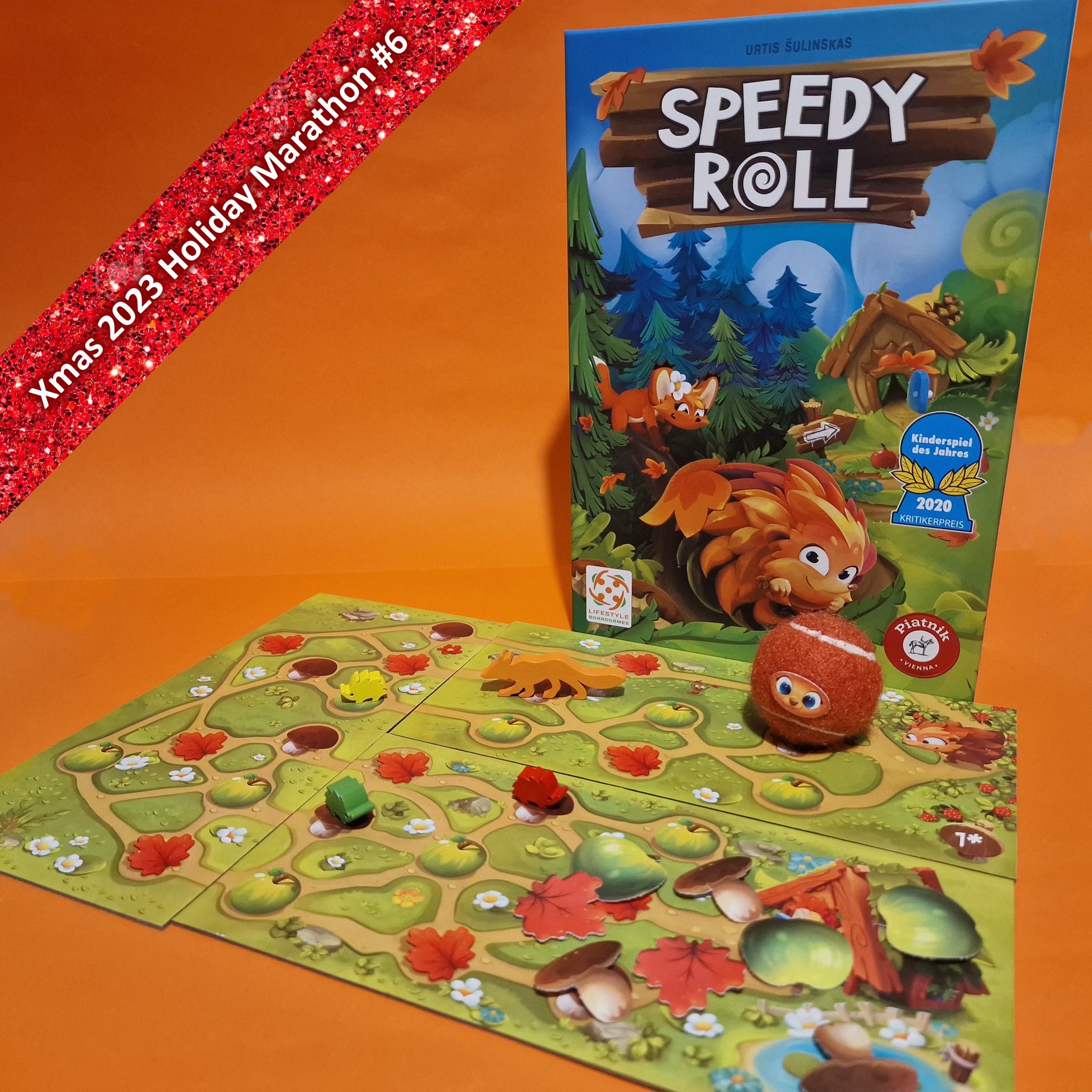 Hedgehog Roll - Little Board Gamers
