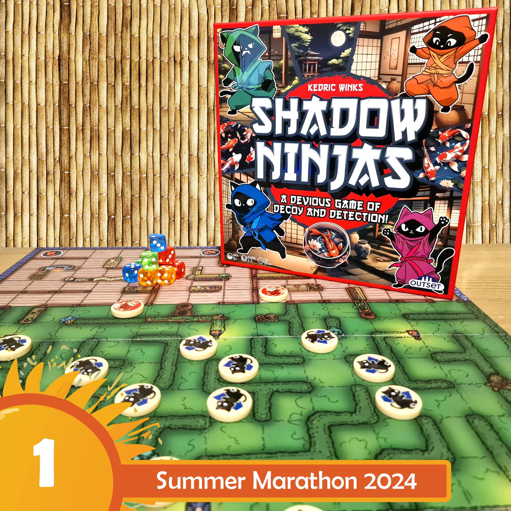 Shadow Ninjas - Little Board Gamers