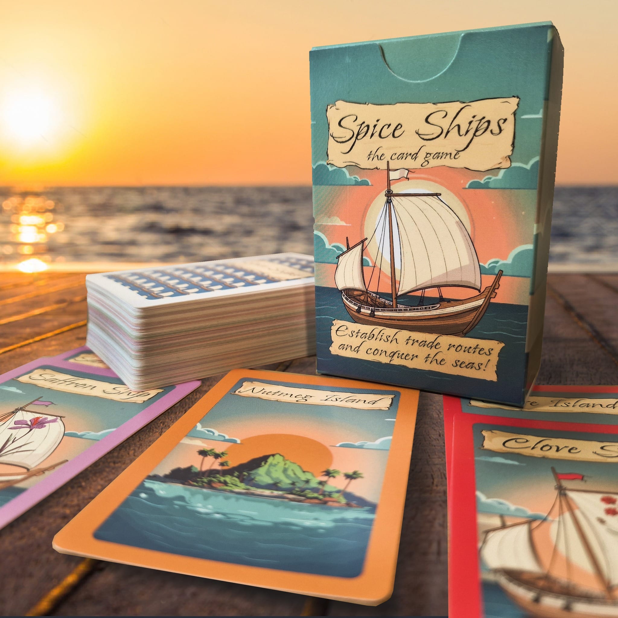 Spice Ships - Little Board Gamers