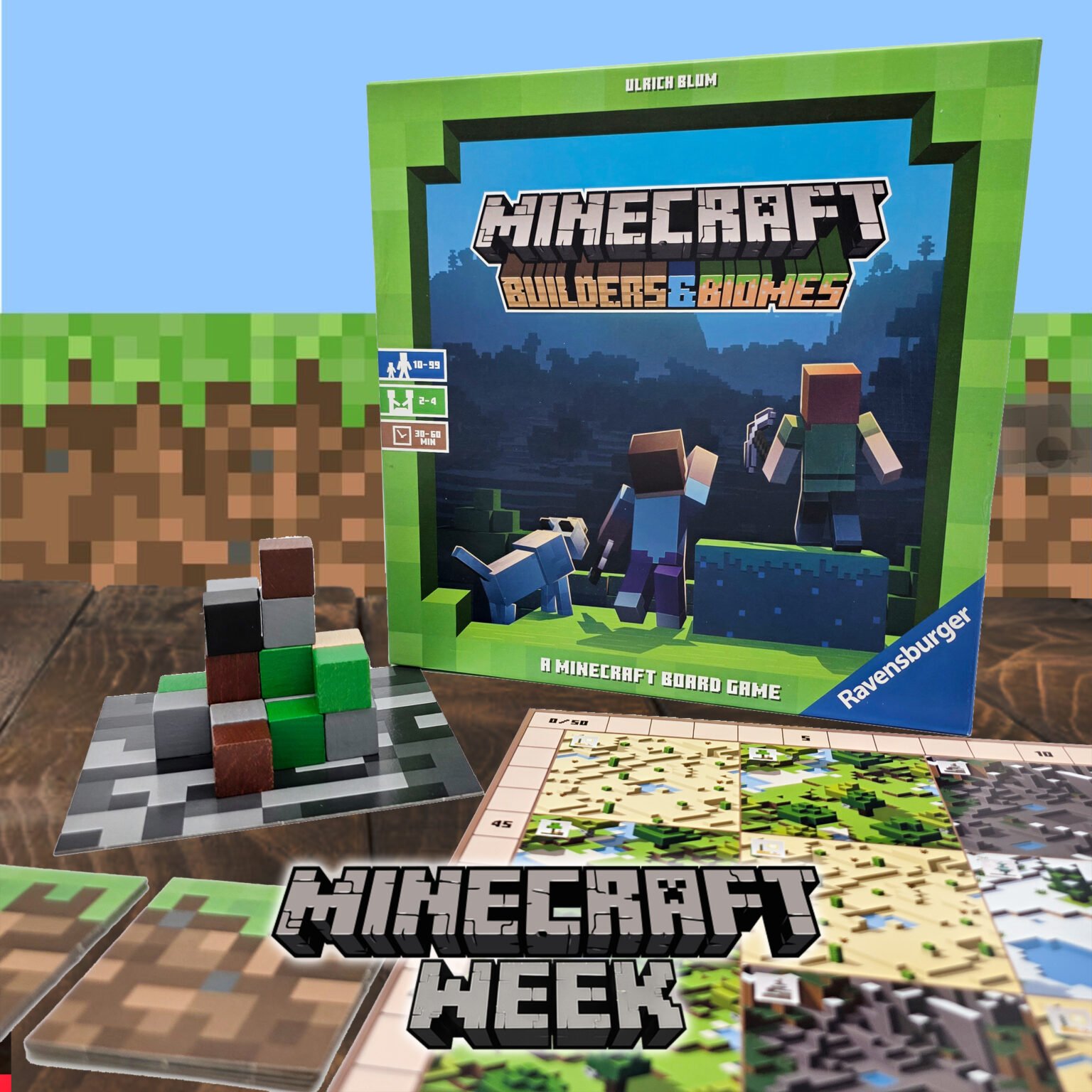 Minecraft Builders & Biomes : Minecraft Week - Little Board Gamers