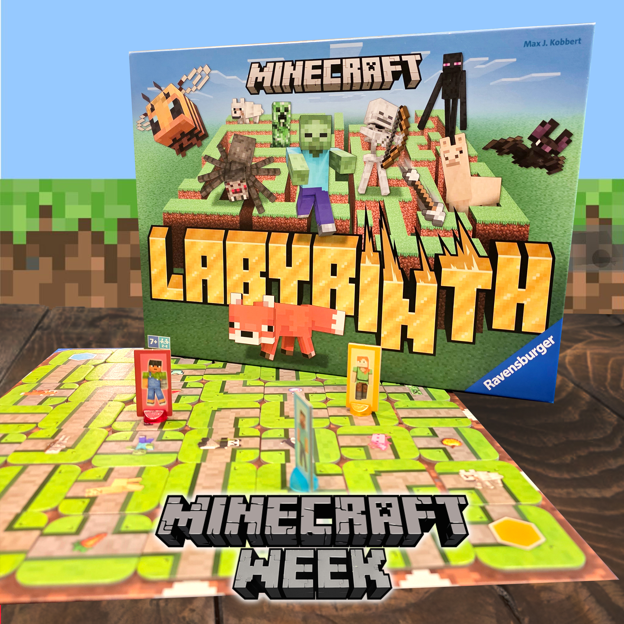 Minecraft Labyrinth : Minecraft Week - Little Board Gamers