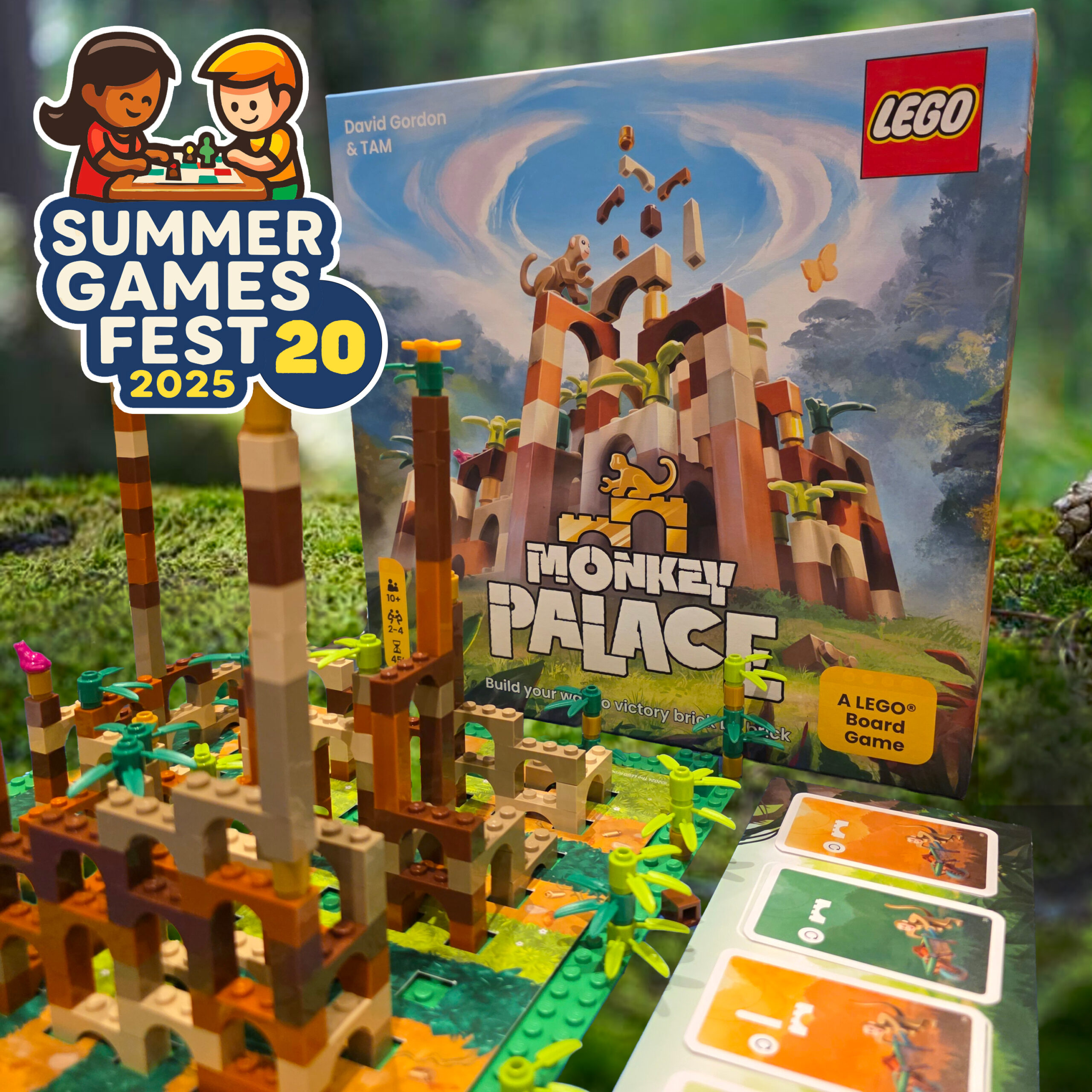 LEGO Monkey Palace - Little Board Gamers