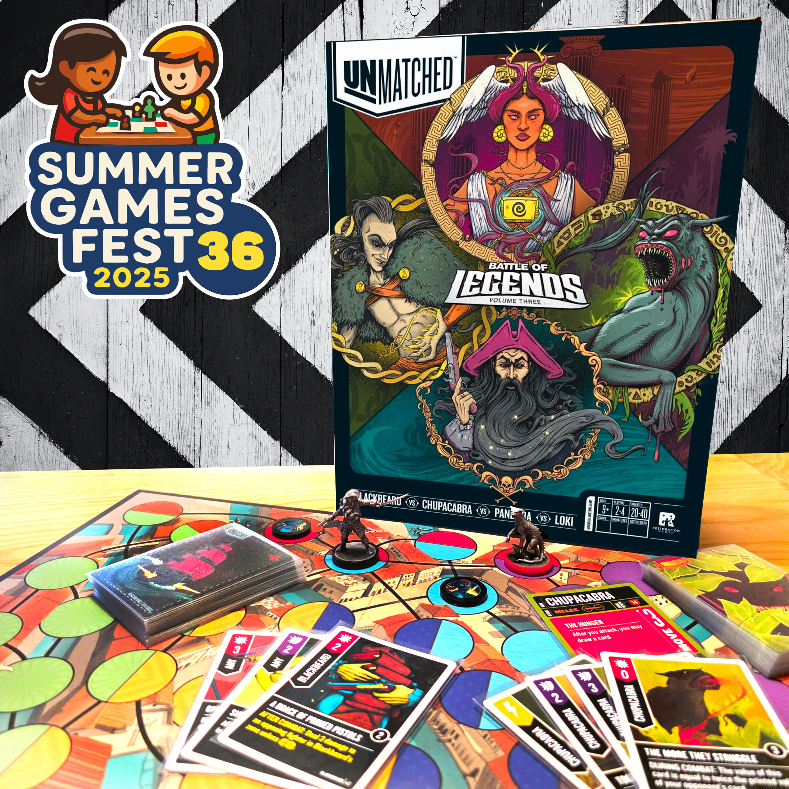Unmatched: Battle of Legends Vol 3 - Little Board Gamers