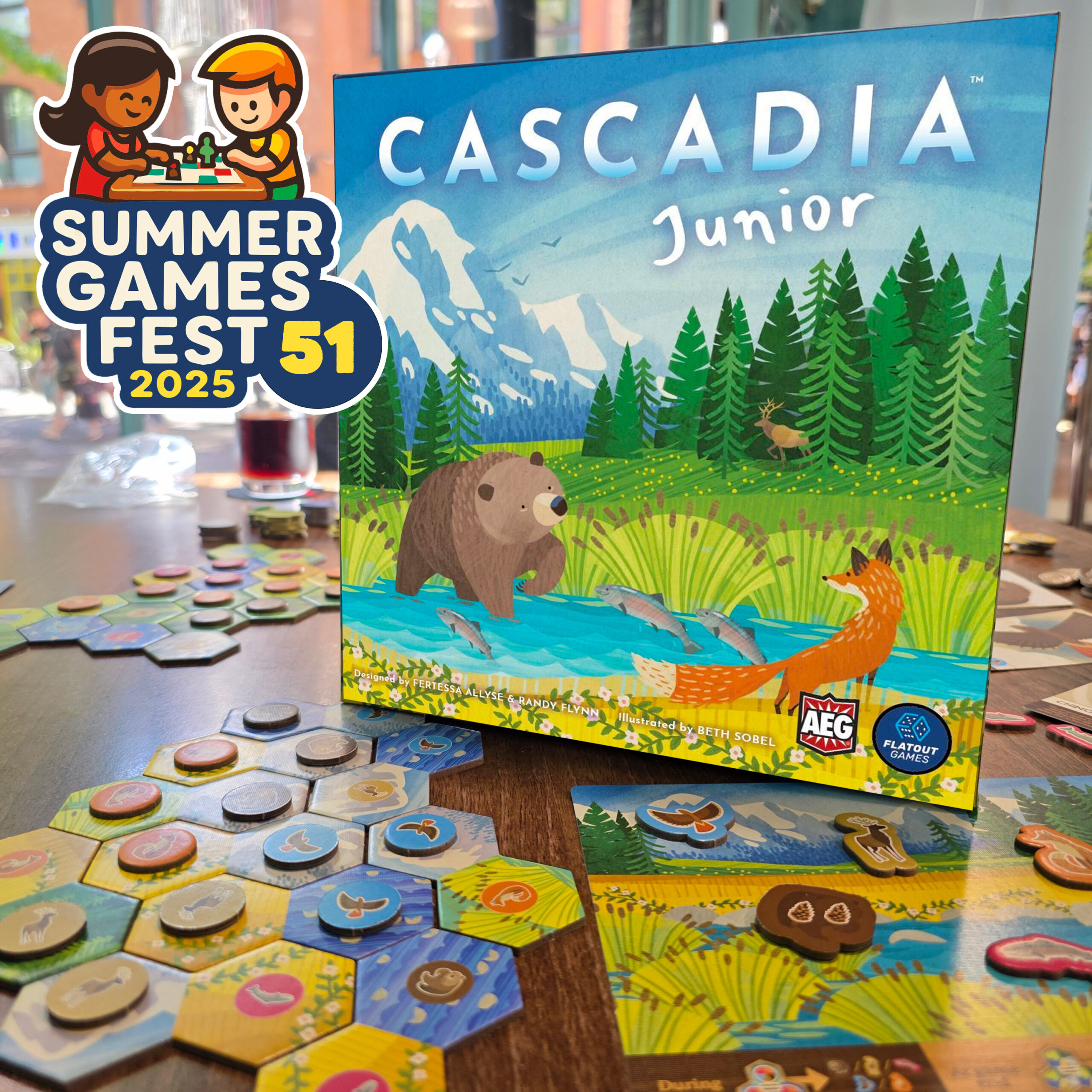 Cascadia Junior - Little Board Gamers
