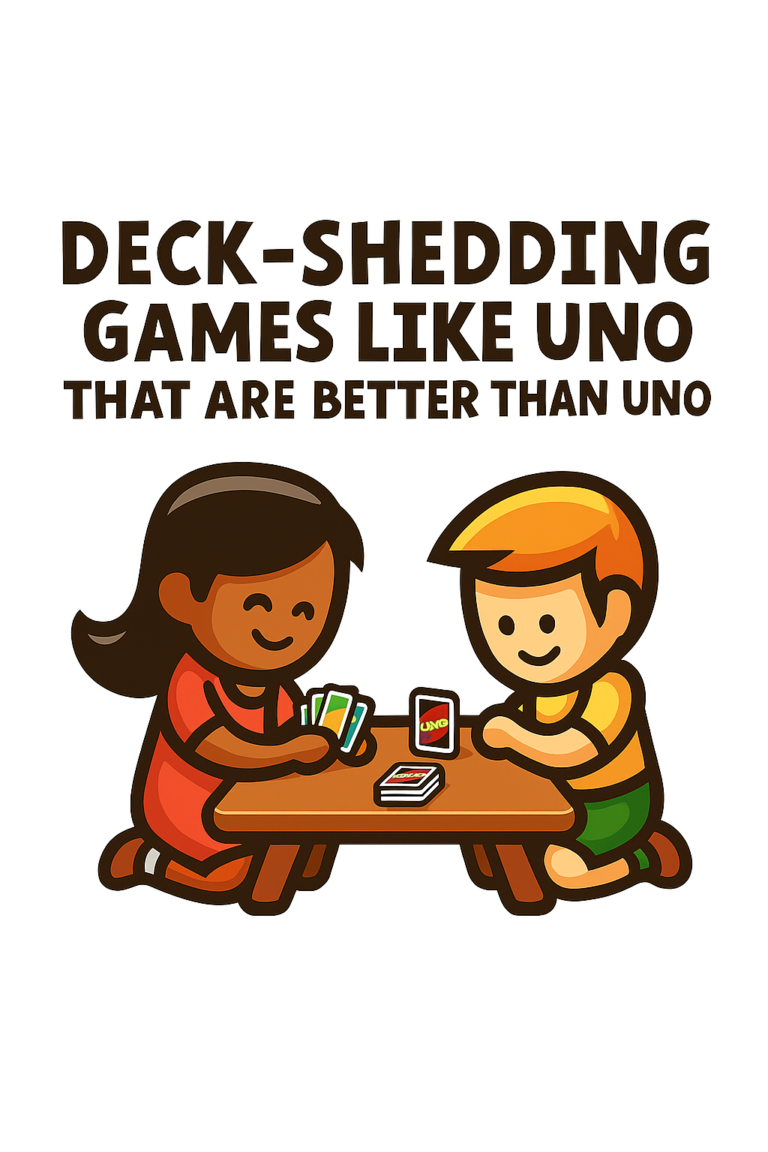 Deck-Shedding Games Like Uno That Are Better Than Uno - Little Board Gamers